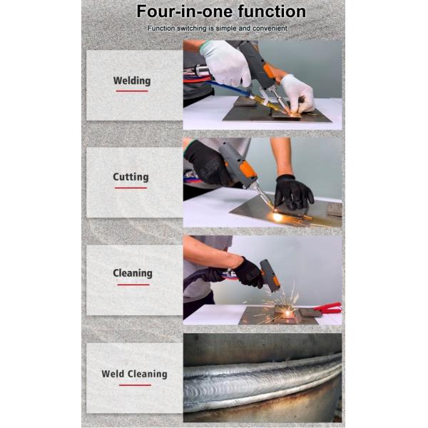 Quality 3000W Handheld Metal Laser Welding Machine 4 In 1 Handheld Laser Welding Machine for sale