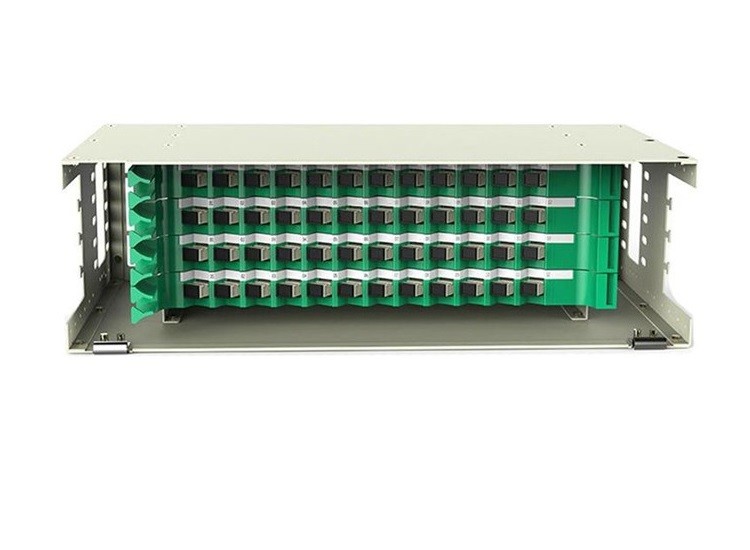 Quality ODF 48 Port SC Fiber Patch Panel Rack Mount Multimode 48 Core for sale