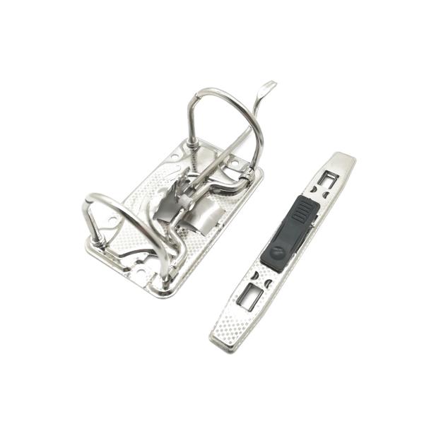 Quality Rectangular Lever Arch Clip 50mm Lever Arch File Locking Clip Silver for sale