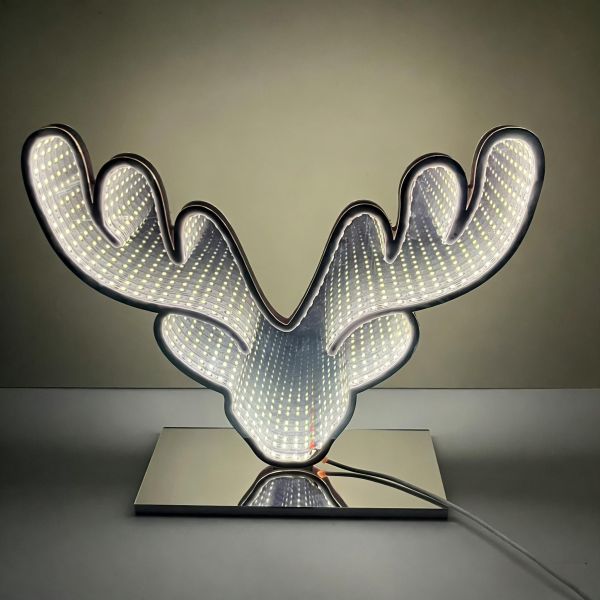 Quality USB Christmas Abyss Mirror Light - Easy Install Holiday Decor With Endless Reflection for sale