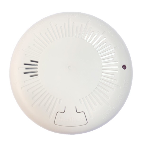Quality Double Optical Path Smoke Alarm Leaking Detector 9V Battery for sale
