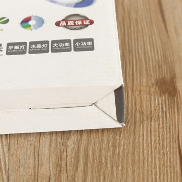 Quality Corrugated Paper Led Lamp Packaging Box , Foldable Bulb Packaging Box for sale