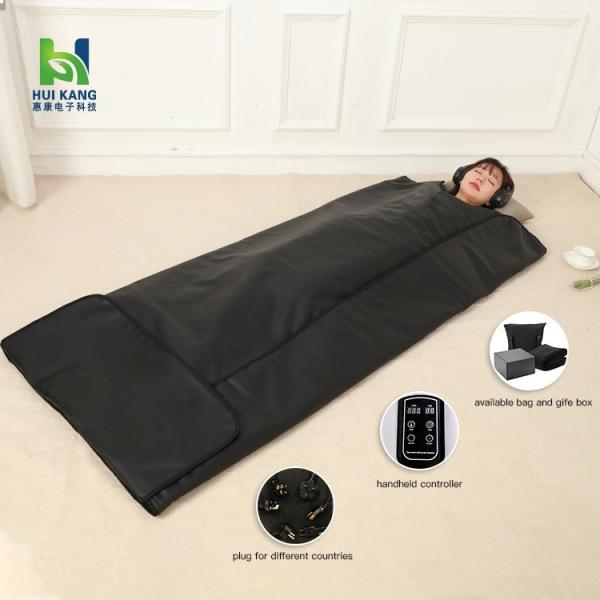 Quality Heating Wire Far Infrared Sauna Blanket Wrap UKCA Certification for sale