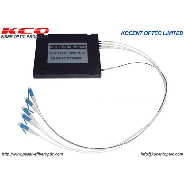 Quality Mux Demux CWDM Fiber Optic Multiplexing 8 Channel 1271nm~1611nm for sale