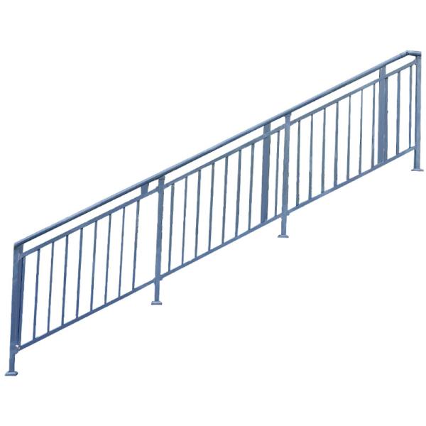 Quality Modern Safety Glass Metal Stair Handrail Interior Railing Powder Coating ODM for sale