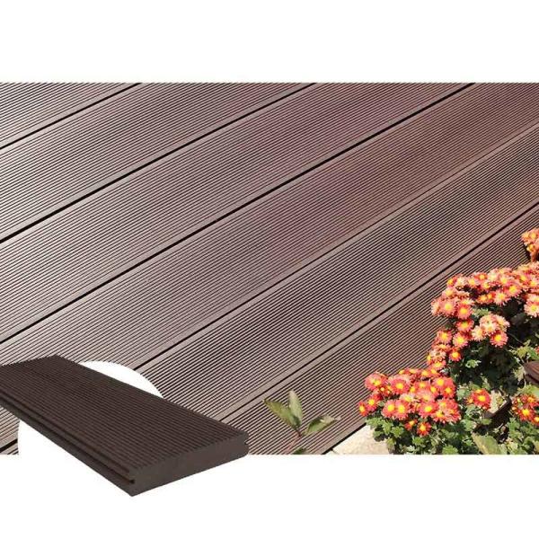 Quality Anti Rot Hotel Solid Composite Decking Boards 138x26mm Recyclable for sale