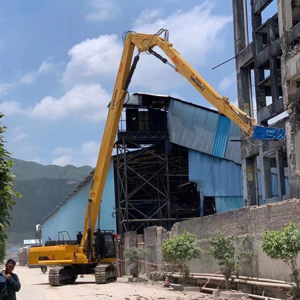 Quality Customized Long Boom Arm For PC336 Excavator Boom Demolition Work for sale