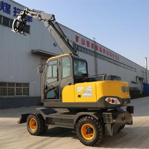Quality Wheeled Digger Large Excavation Machine ZHONGMEI Earth-moving Machinery for sale