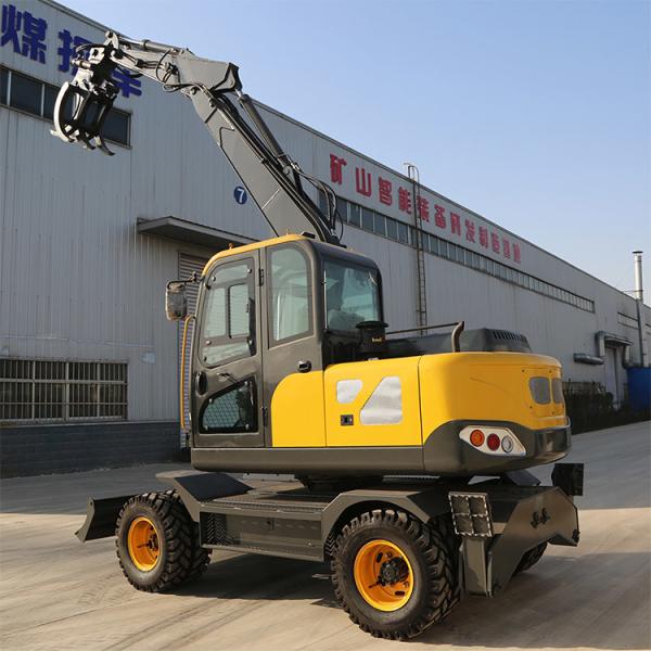 Quality Wheeled Digger Large Excavation Machine ZHONGMEI Earth-moving Machinery for sale