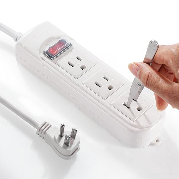 Quality Universal White Extension Cord Socket For Home Appliance for sale
