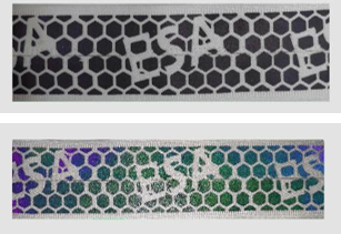 Quality 5# Closed-End Reflective Zipper White 3.1cm x 20cm for sale