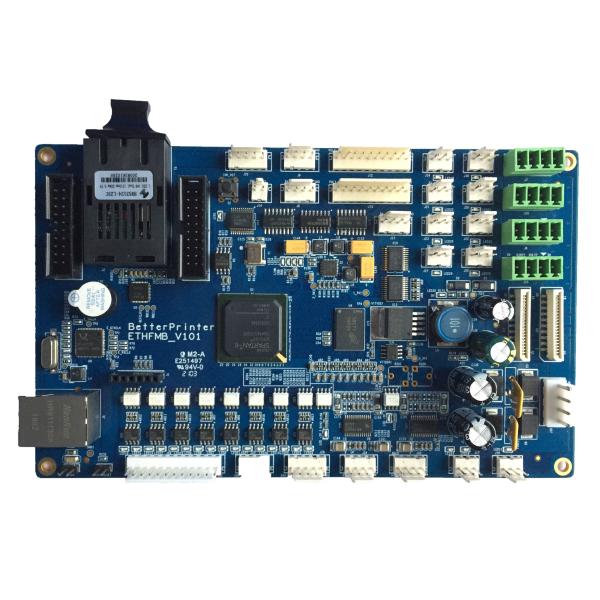 Quality Network Interface XP600 Inkjet Printer Board 4 Head For White Ink Pyrography for sale
