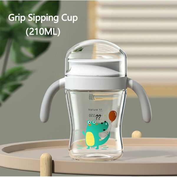 Quality Cartoon Baby Breast Drinking Cup OEM ODM Print Pattern Spouted Feeding Cup For Milk for sale
