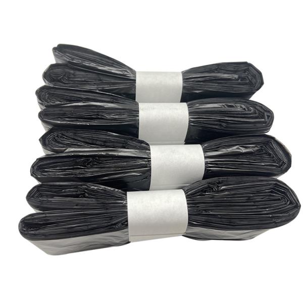 Quality Trash Can Automatic Bag Customized Compostable Kitchen Trash Bags Black for sale