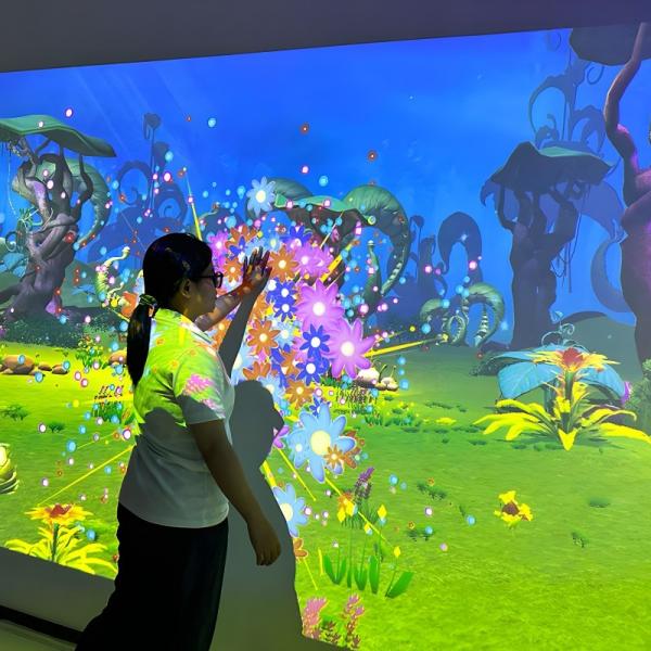 Quality Professional Interactive Painting Table Projector For Kids' Game for sale
