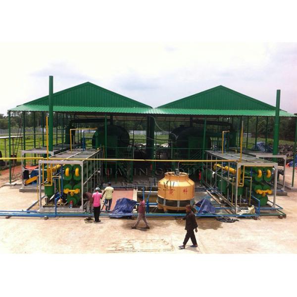 Quality CE Continuous Pyrolysis Plant Environmental Friendly Tyres To Fuel Oil for sale