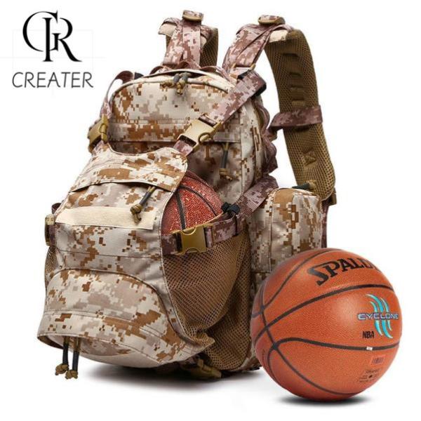 Quality Nylon Football Equipment Backpack Waterproof Compact Tactical Backpack For Man for sale