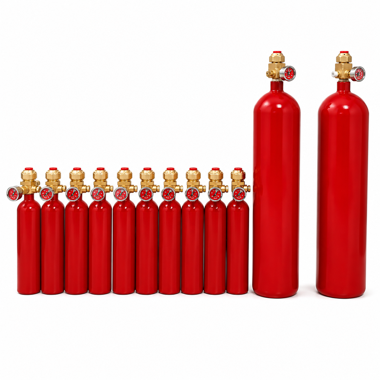 Quality DC24V/1.5A Solenoid Pilot Gas Cylinder for High Durability and Environmentally Friendly Gas Fire Suppression System for sale