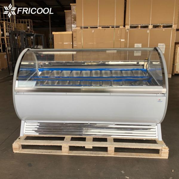 Quality 600L Gelato Ice Cream Display Freezer for sale