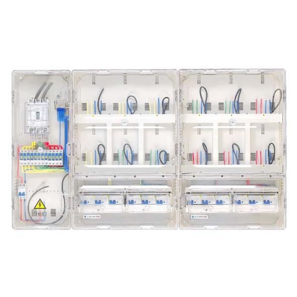 Quality 12 Way Single Phase Electrical Service Meter Box for sale
