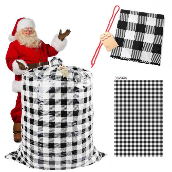 Quality Reusable 36x56" Jumbo LDPE Christmas Gift Wrapping Bags for sale