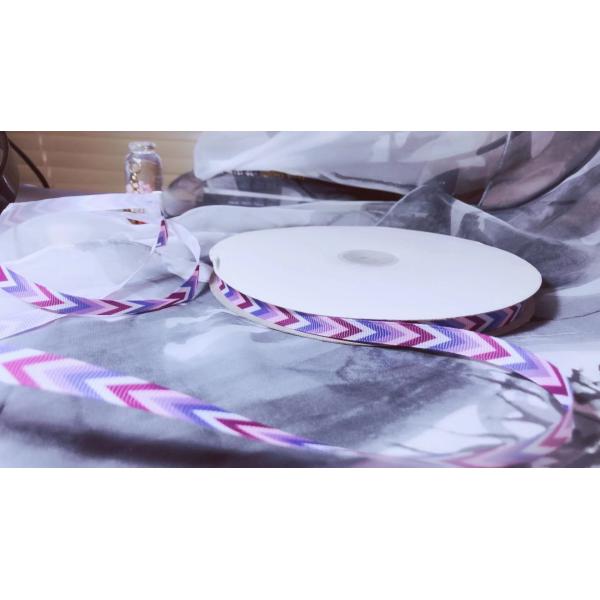 Quality Customized Print Satin Grosgrain Ribbon with Logo For Wrapping Decoration Garment for sale