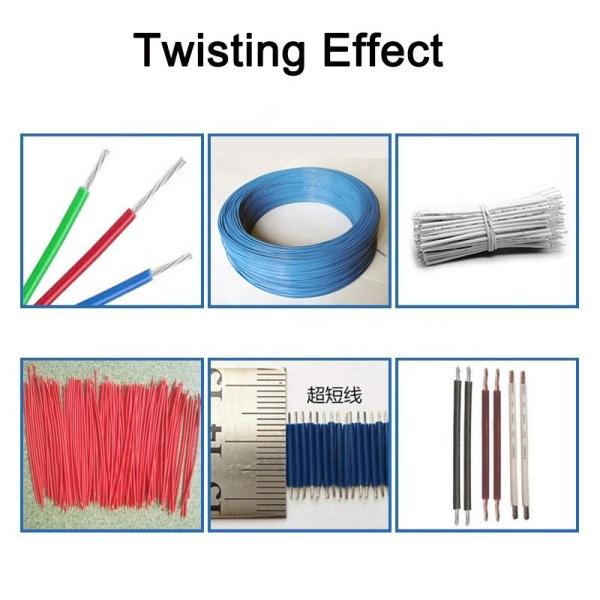 Quality Cutting Stripping Twisting Electric Core Wire Half Power Cord Strip Cable for sale