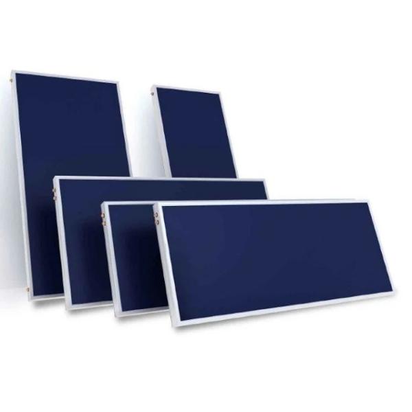Quality Flat Plate Solar Panel Collector High Efficiency Blue Titanium for Solar Water Heater Solar Flat Plate Collector for sale