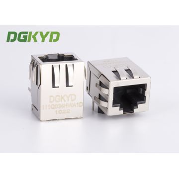 Quality 1000BASE Ethernet Cable Cat6 RJ45 connector Modular Jack with PBT Black Housing for sale