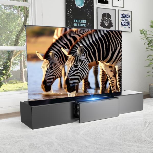 Quality Laser TV Cabinet 100-150inch Modern Projector Cabinet for sale