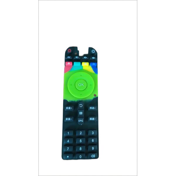 Quality Silicone Rubber button For TV Remote Controls Customized Silicone Rubber Keypads for sale