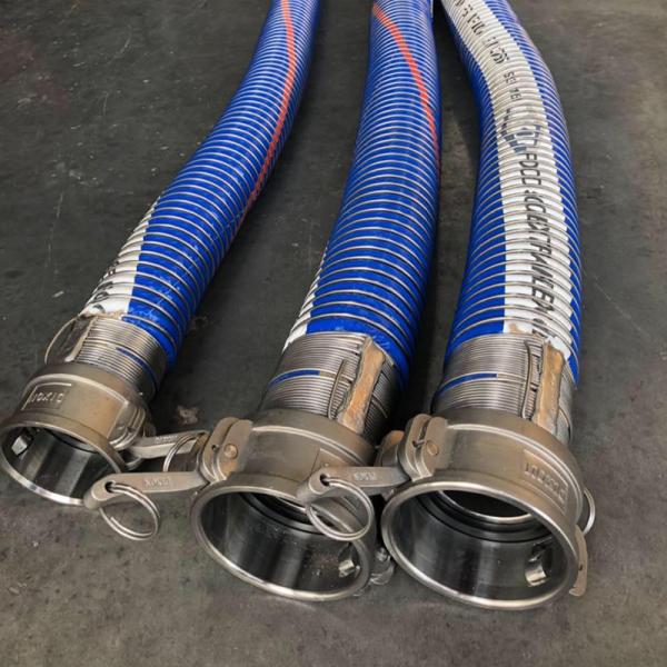 Quality Industrial Chemical Cargo Composite Hose Fittings Customized for sale