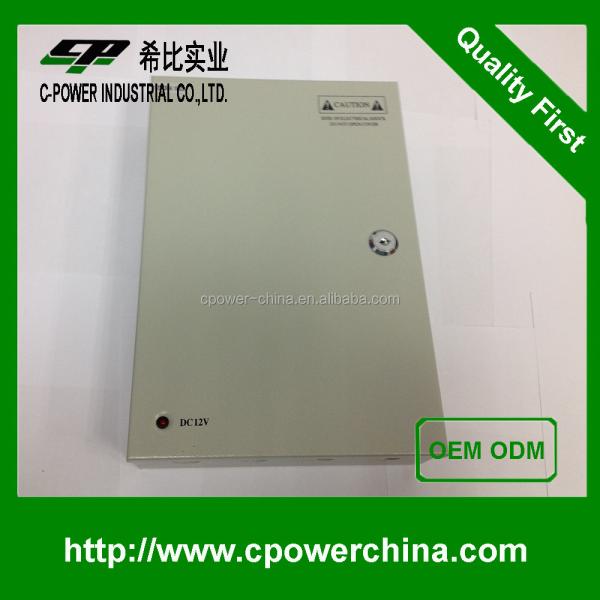 Quality 360W 18channels Switching Power Supply dc12v 30A 220V 110V AC Protection Over for sale