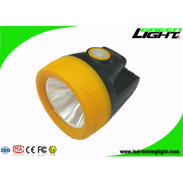 Quality 10000lux Cordless Cap Lamp Mining IP68 3.8Ah Battery Direct / USB Charging for sale