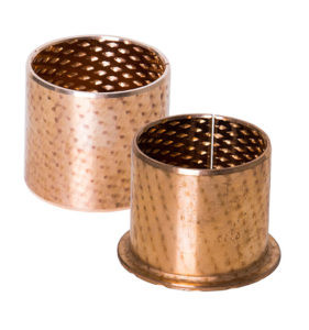Quality Oilless FB090 Wrapped Bronze Bearings CUSN8 Bushing Material for sale