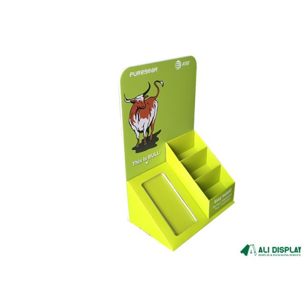 Quality Advertising PDQ Display Box Offset Printing 350mm Pop Counter Display for sale