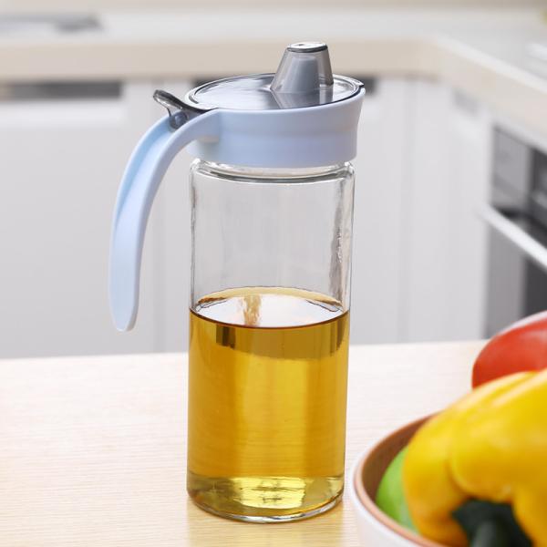 Quality Pot Seasoning Bottle Soy Olive Oil And Vinegar Glass Dispenser for sale