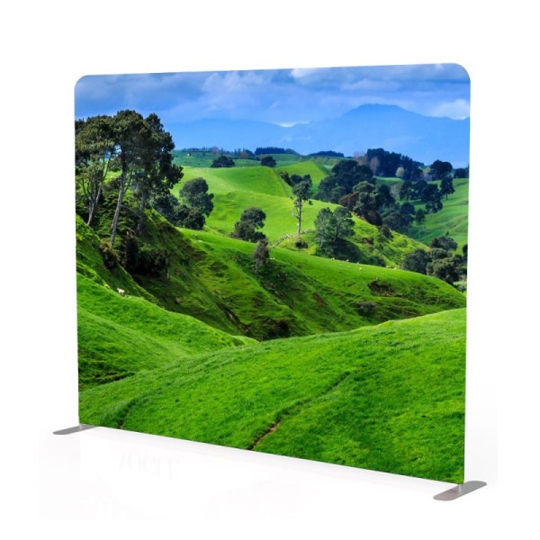 Quality 2ft Reusable Tension Fabric Banner Display Stand Event Roll Up Banner for sale