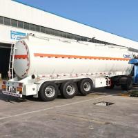 China Tri Axle Stainless Steel Fuel Tanker Trailers factory