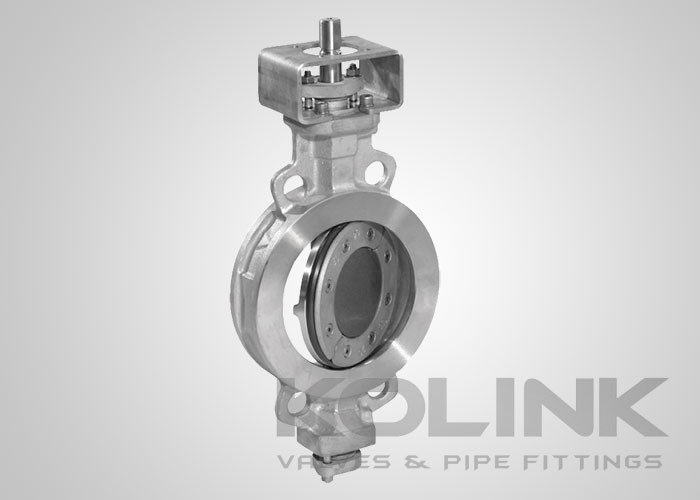Quality Double Offset Wafer Butterfly Valve 2-48 Inch Metal Seated for sale