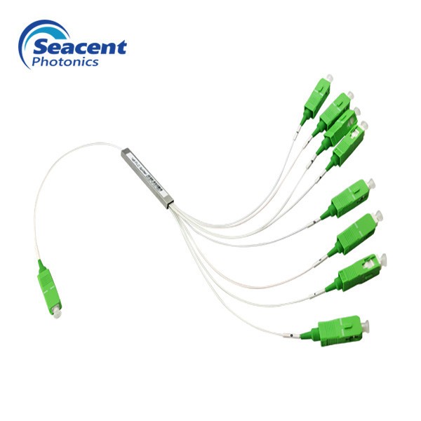 Quality 1x8 Plc Splitter single mode fiber opitc splitter for sale