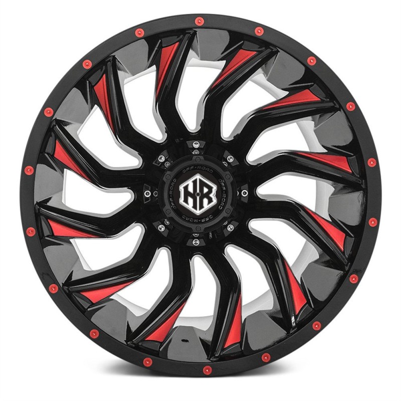 Quality Black 4x4 rims off road truck wheels for sale