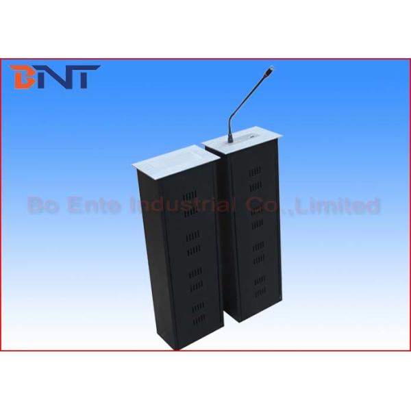 Quality Conference Room Microphone LCD Motorized Lift With Wireless Remote for sale