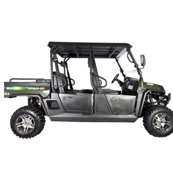 Quality 72v Electric Side by Side UTV 4 Seater Driving Type 4WD Differential Lock for sale