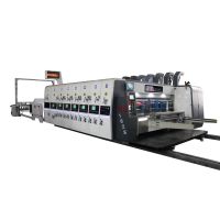 Quality Corrugated Automatic Carton Making Machine Flexo Printing Inline Folder Gluer for sale