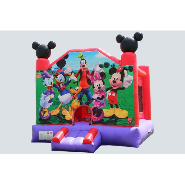 Quality Inflatable Bouncer Castle House Party Jumping Bouncer Trampoline Theme for sale