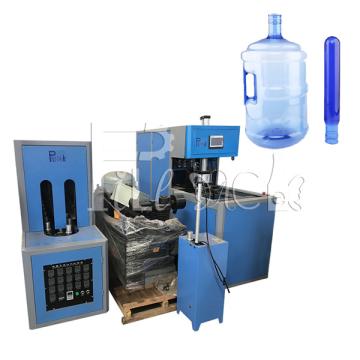 Quality 20 Liter PET Gallon Bottle Blowing Machine Compact Construction for sale