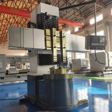 Quality CNC Vertical Turret Lathe Machine Single Column 3/4/5 Aix Metal Cutting Machine for sale