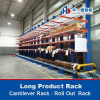 Quality Telescopic Cantilever Rack Roll Out Racking for sale