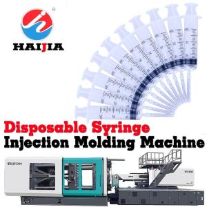 Quality Plastic Syringe Manufacturing Machine 2400KN Clamping Force C for sale